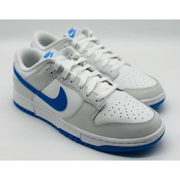 Nike | Shoes | New Nike Dunk Low Retro Summit White Photo Blue Dv83108 ...